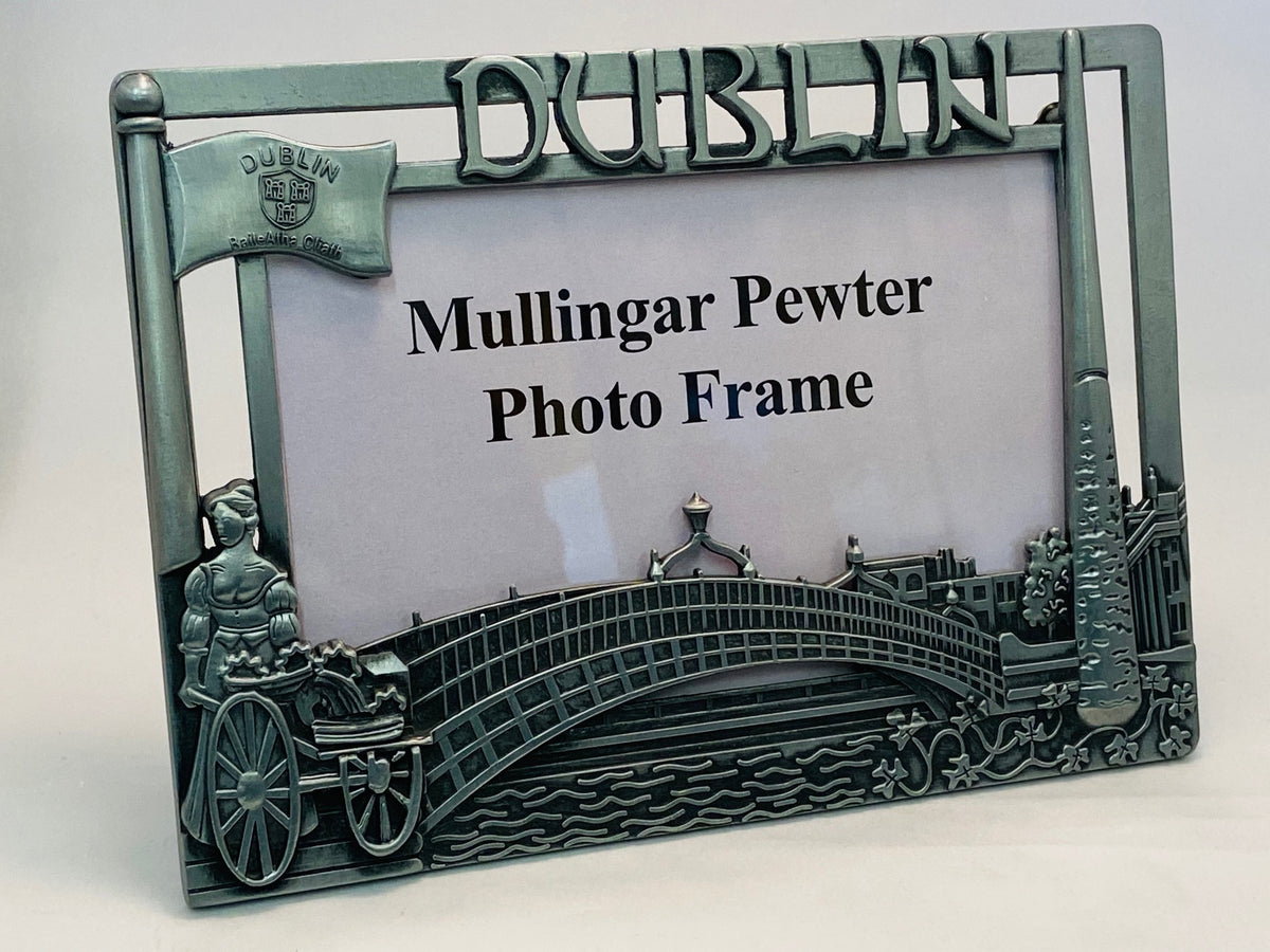 Dublin Photo 4x6inch Frame with a Pewter Finish – Mullingar Pewter