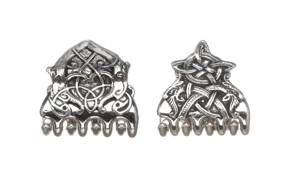 Irish Celtic Hair Clasps - Handmade Pewter Hair Accessories | Mullingar ...